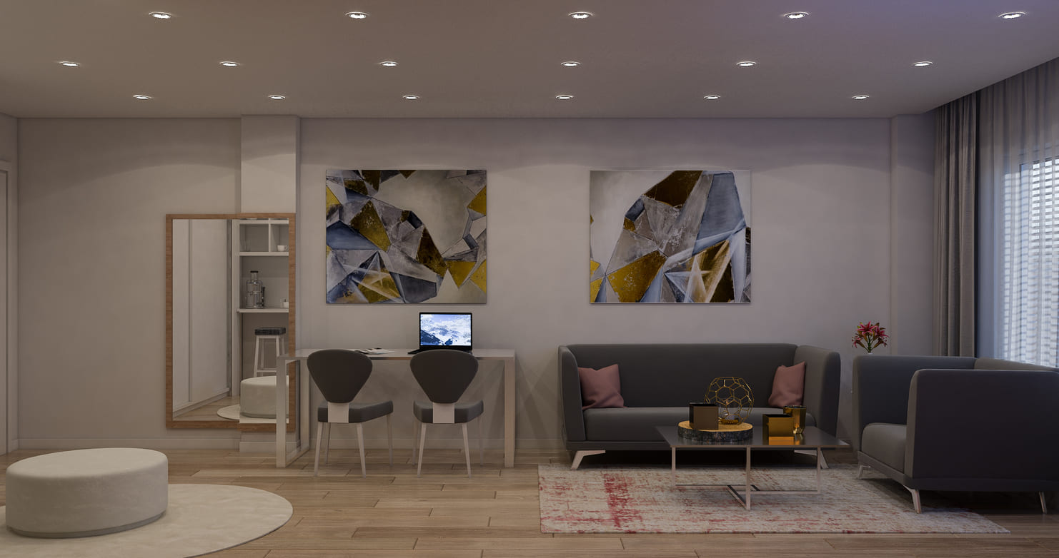 El interiorismo y la influencia del arte - AXIS4DG